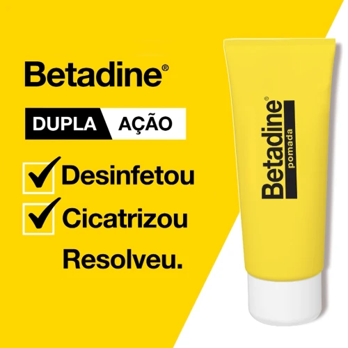 Betadine - o especialista no tratamento de feridas